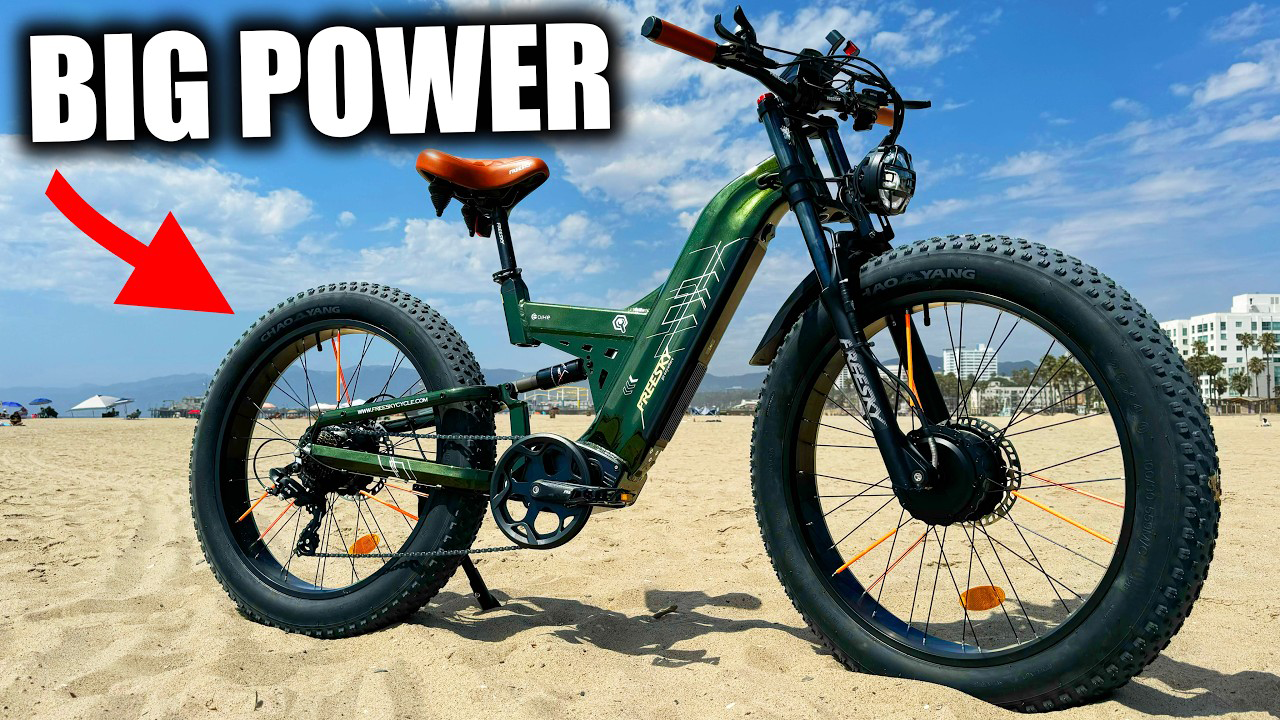 Dual Motor Electric Mountain Bike | Freesky Electric Bike Warrior Pro M-530 – FREESKY eBike EU