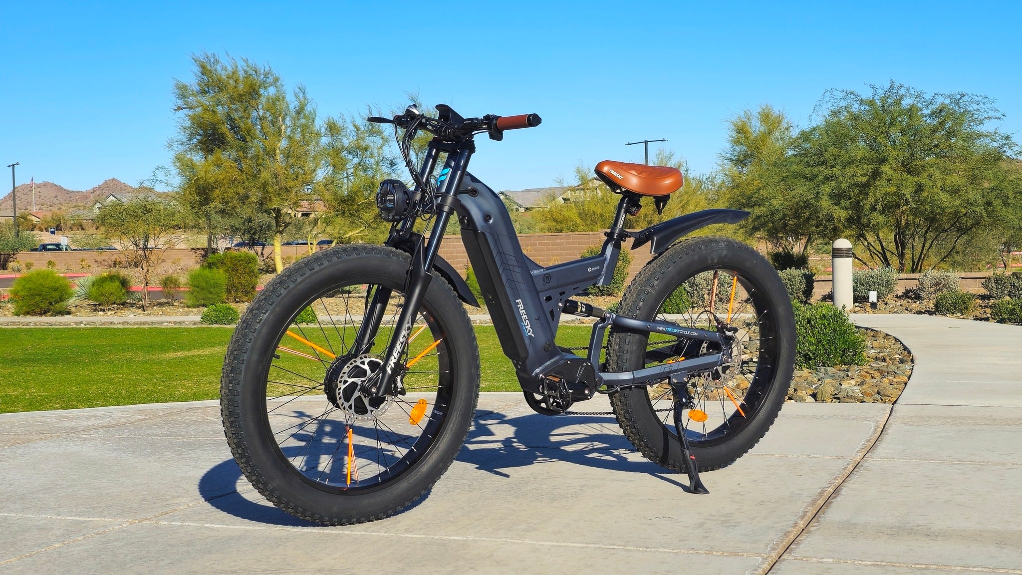 Dual Motor Electric Mountain Bike | Freesky Electric Bike Warrior Pro M-530 – FREESKY eBike EU