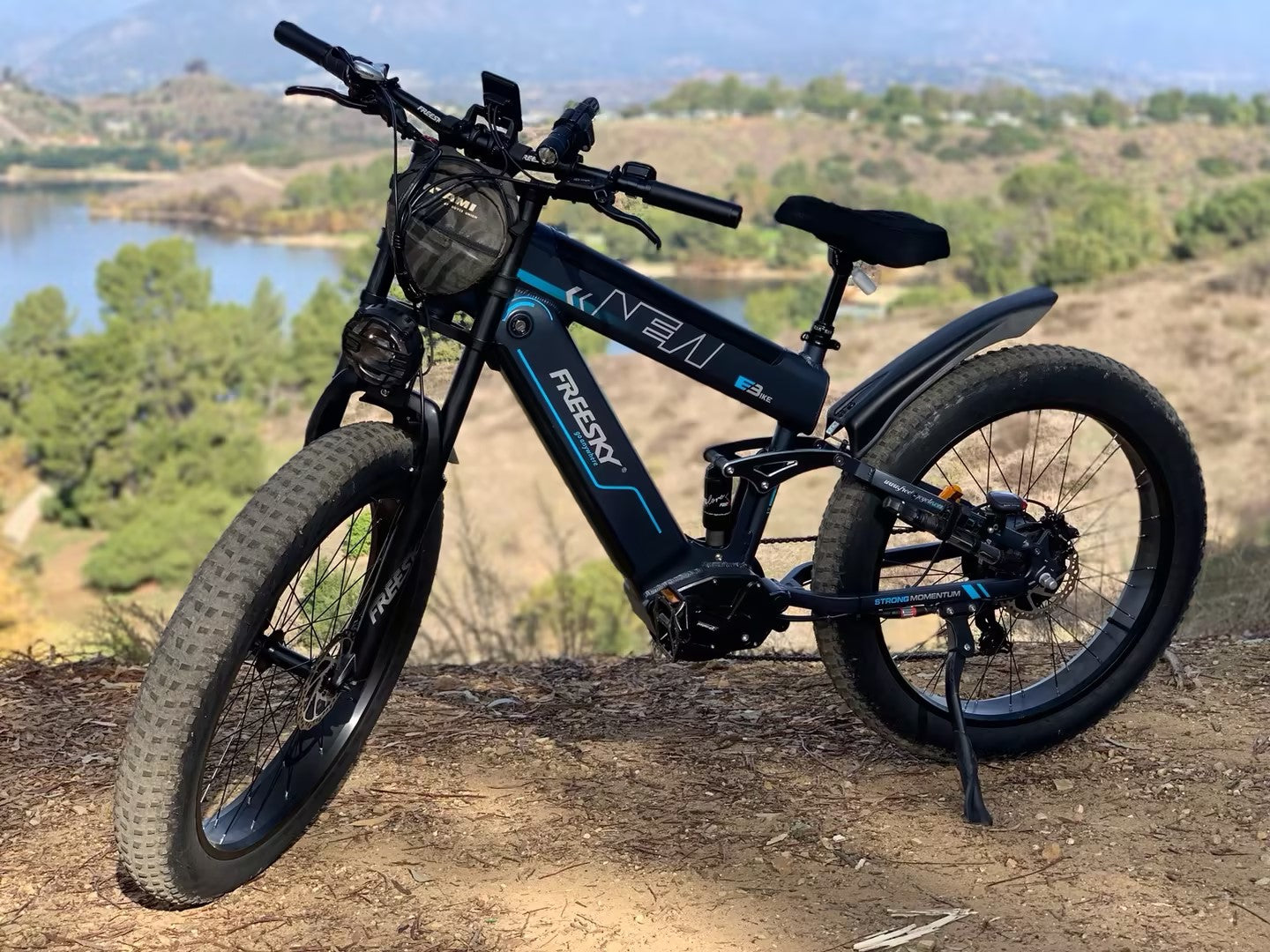 Dual Battery 48V 41Ah All-terrian Electric Bike | Alaska Pro M-520 | FREESKY Electric Bike ...