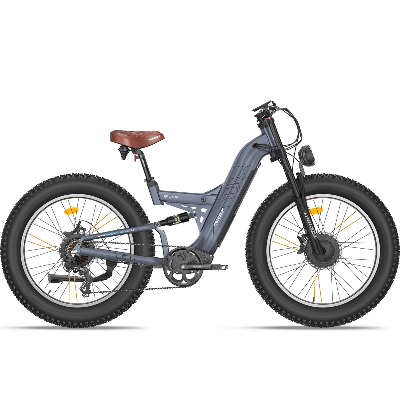 Dual Motor Off Road Electric Bike | Warrior Pro M-530 | FREESKY ...